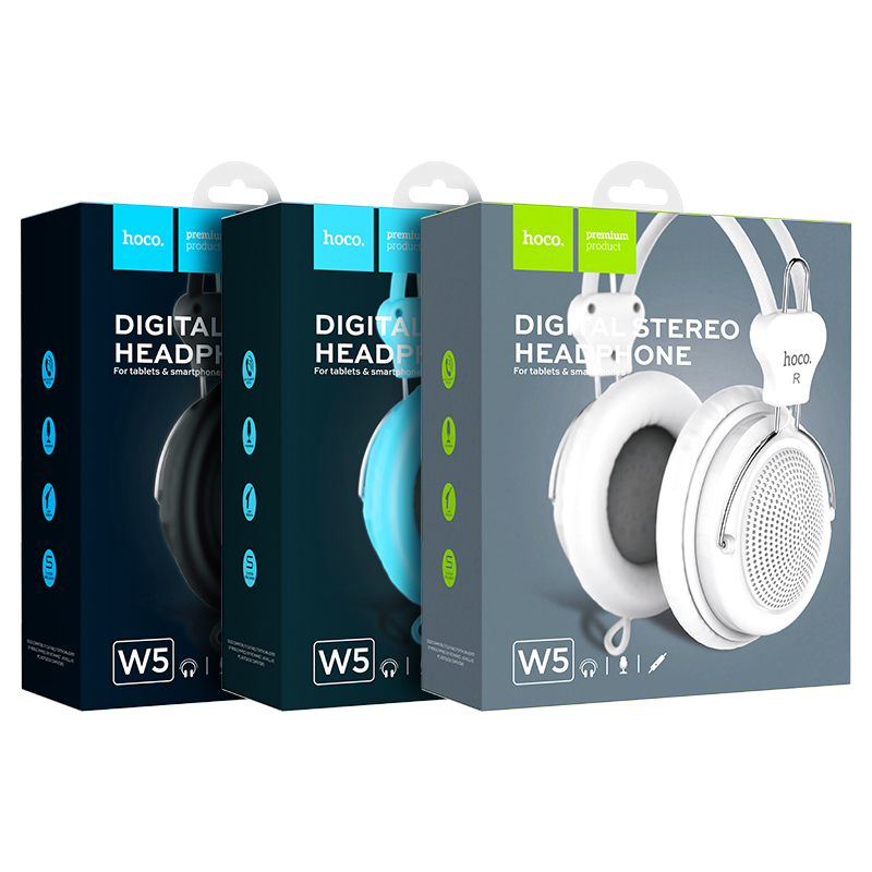 Ανάπτυξη Πληροφορικής 210 40 03 706 | HOCO W5 MANNO HEADPHONE WITH MIC