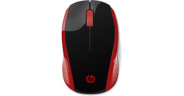 HP Red Wireless Mouse